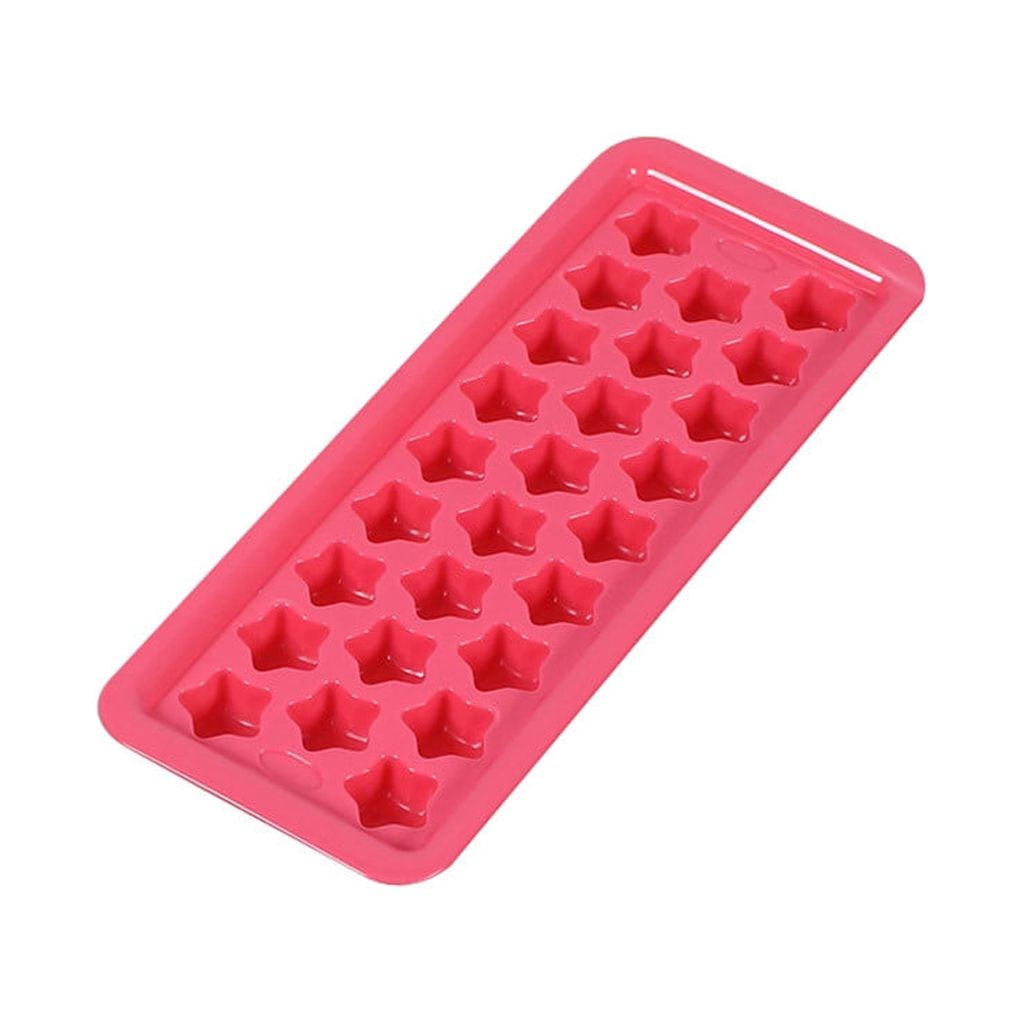 Vikakiooze Silicone Ice Cube Tray, Star and Heart Shaped Maker ...