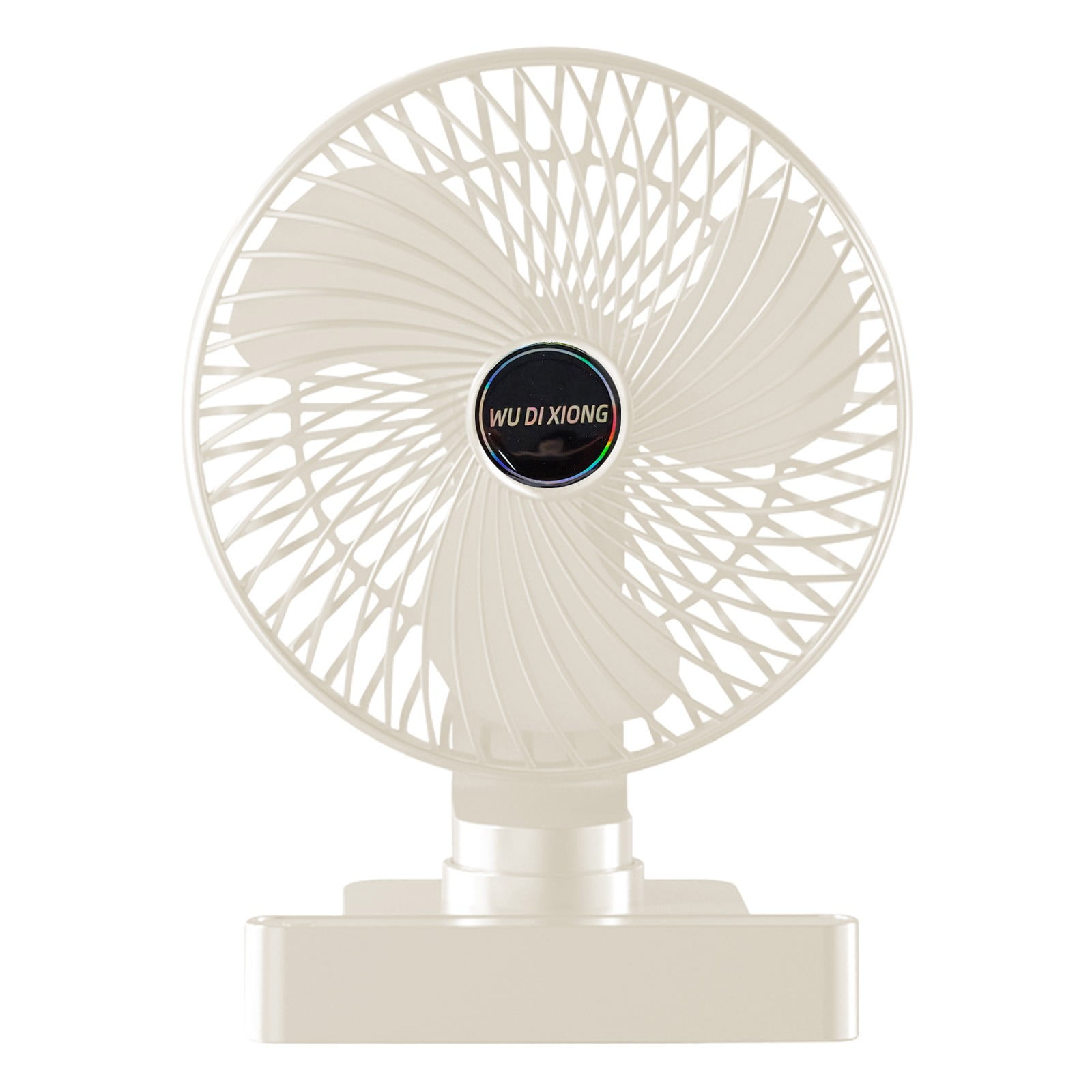 Vikakiooze Table Fan, Rechargeable Battery Operated Desk Fan With LED ...