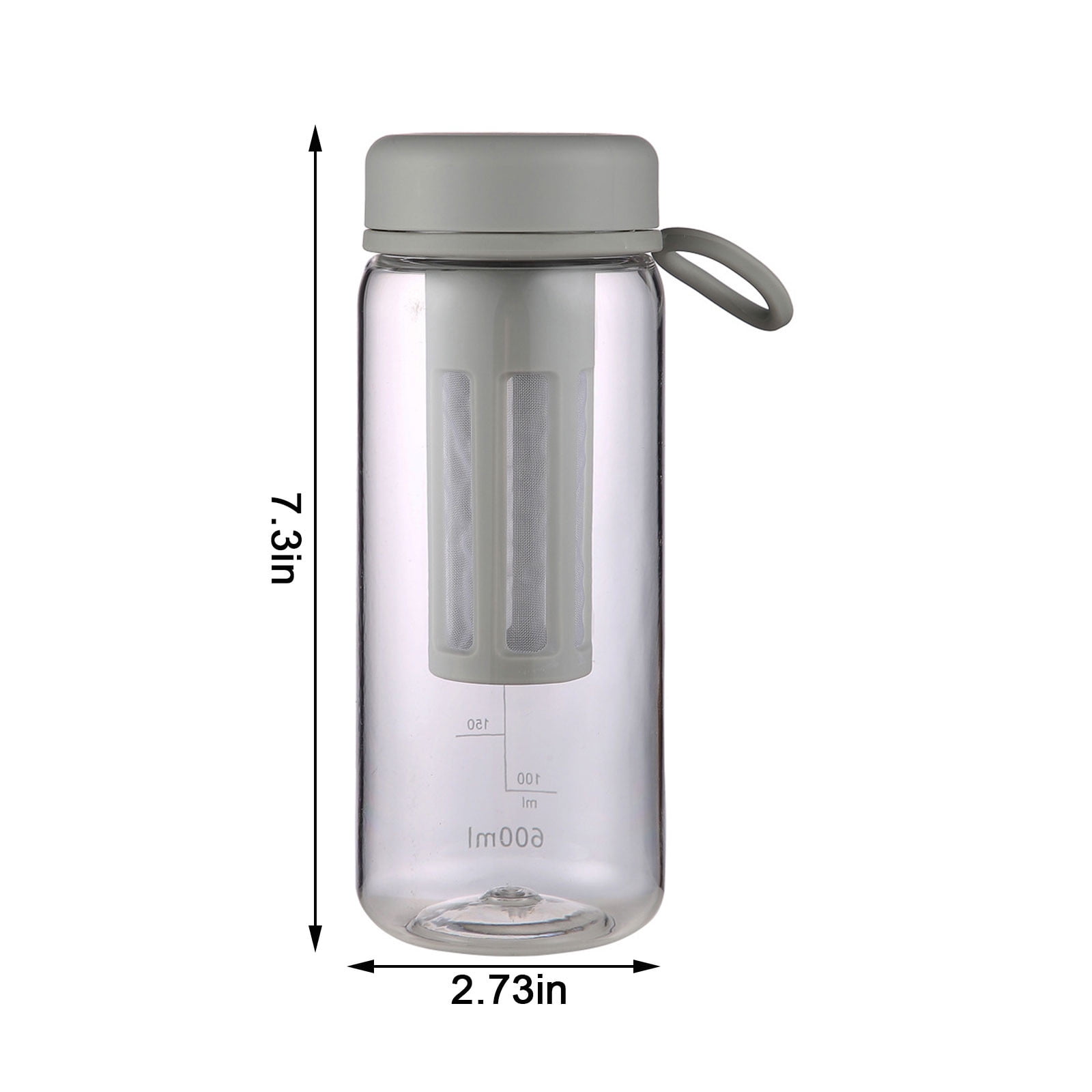 Vikakiooze Take With One Water Cup - Brewing Tea Take With One Cup Portable Understandable Cold ...
