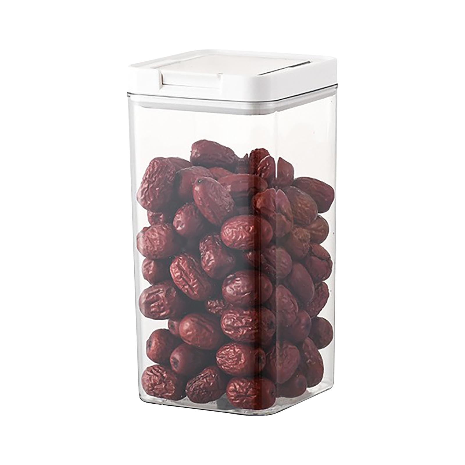 Pompotops Transparent Cereal Containers Storage Sealed Cans, Kitchen ...