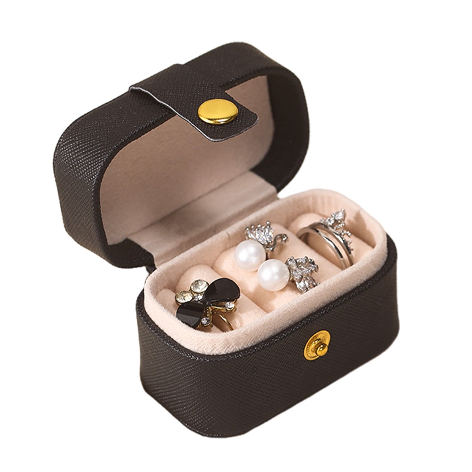 Vikakiooze Travel Jewelry Case Jewelry Travel Organizer Mini Jewelry ...