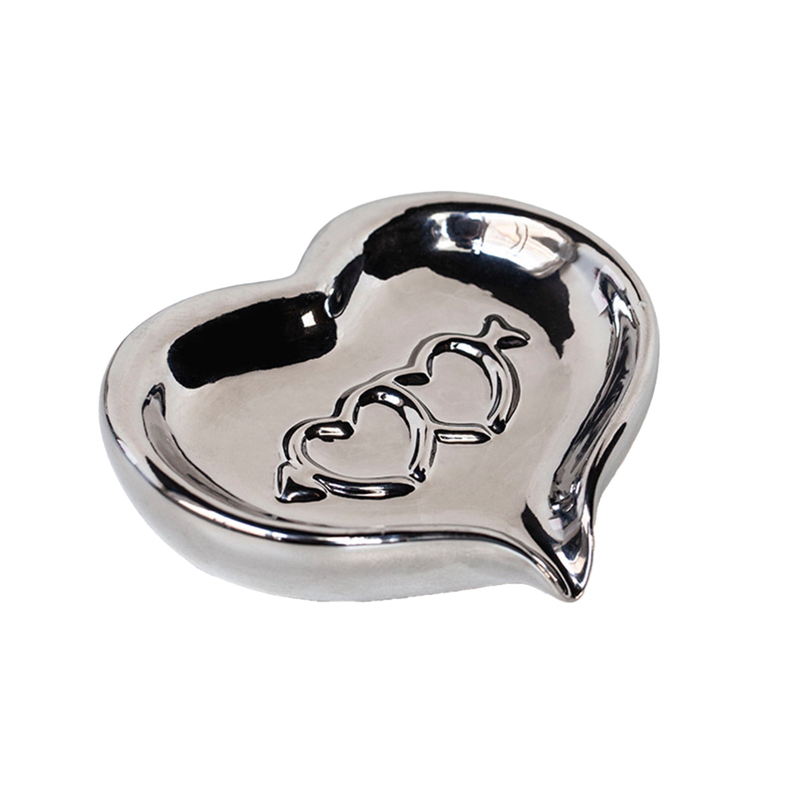 Vikakiooze Valentine's Day Heart Shaped Ceramic Household Soap Box Cute ...
