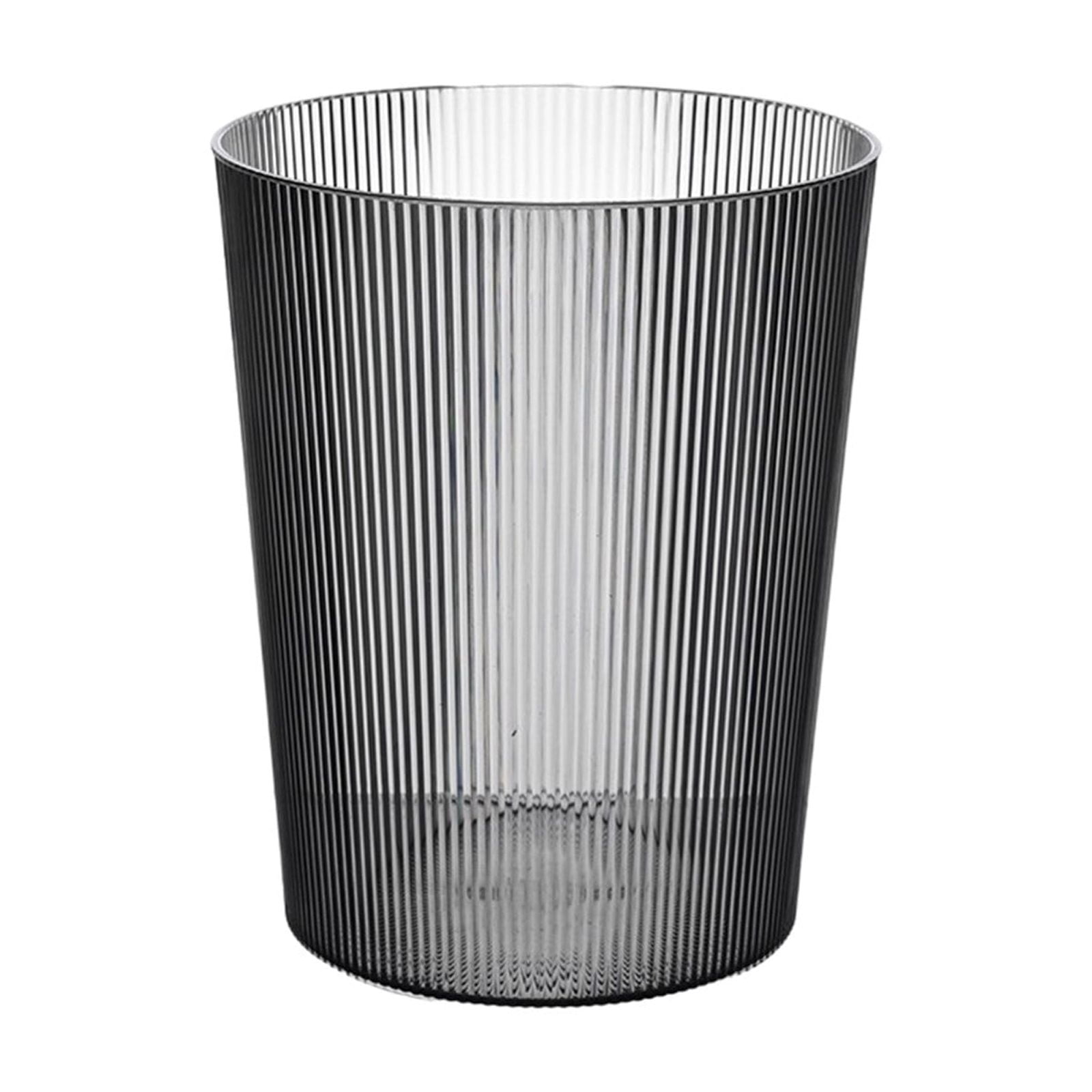 Vikakiooze Vertical Light Translucent Large Capacity Trash Can Style ...
