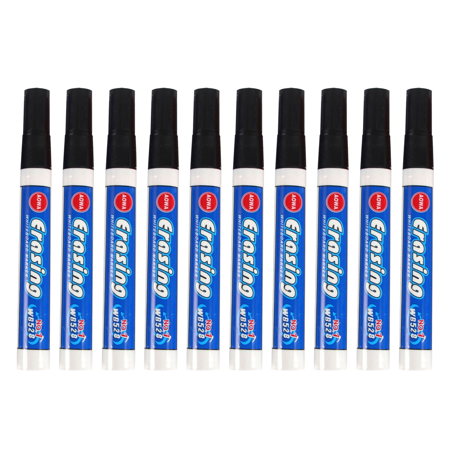 Vikakiooze Water-Based Whiteboard Pen Erasable Black, Red And Blue ...