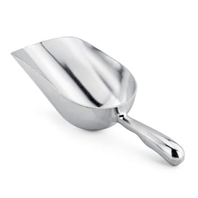 Harold Import Silver Aluminum Flat Bottom Scoop - Walmart.com