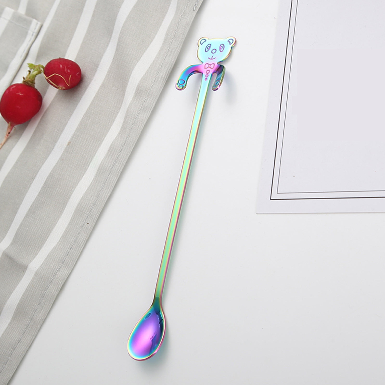 Vikakiooze under $10,Hangable Stainless Steel Spoon 304 Stainless Steel ...