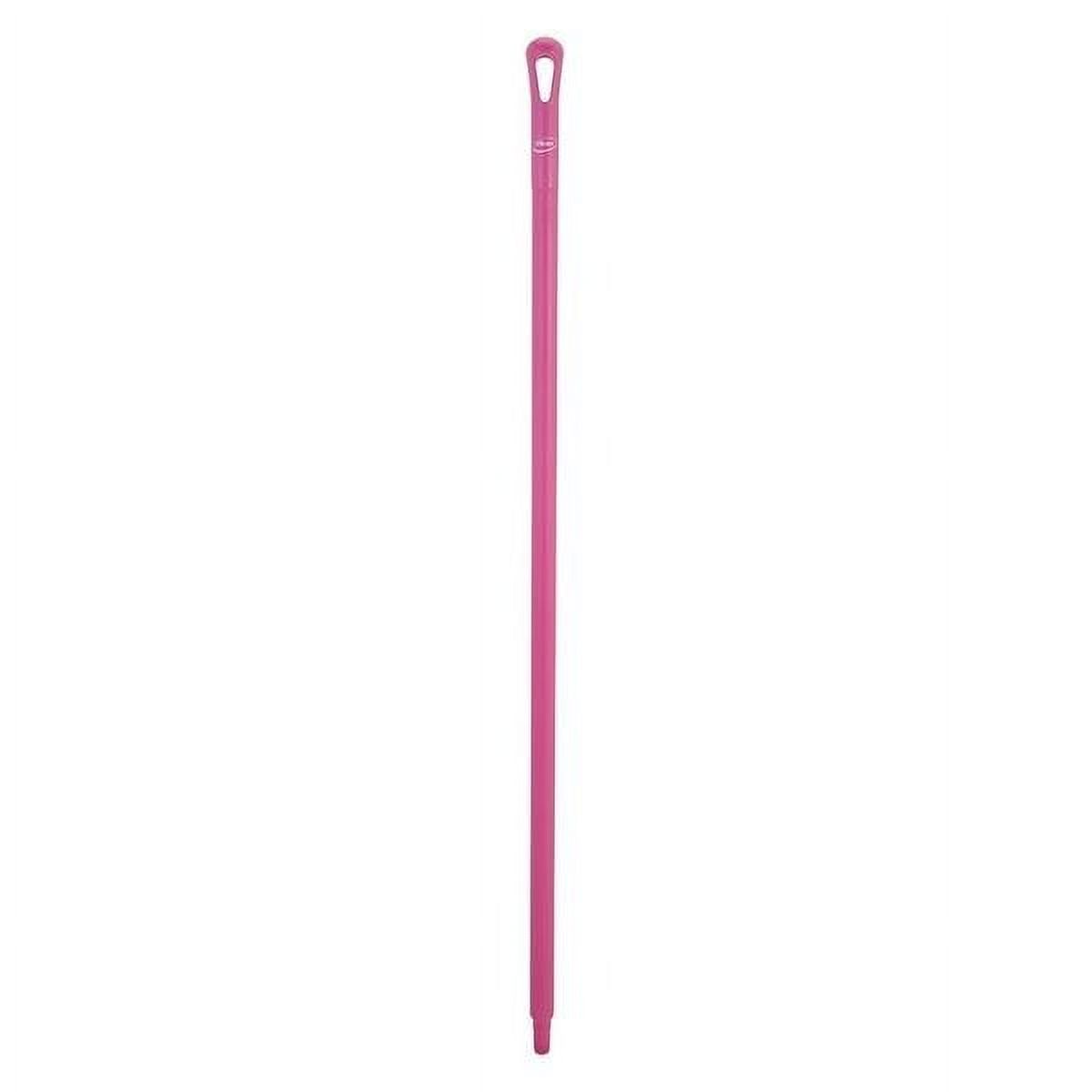 Vikan 51" Color Coded Handle, 1 1/4 in Dia, Pink, Polypropylene 29601 ...