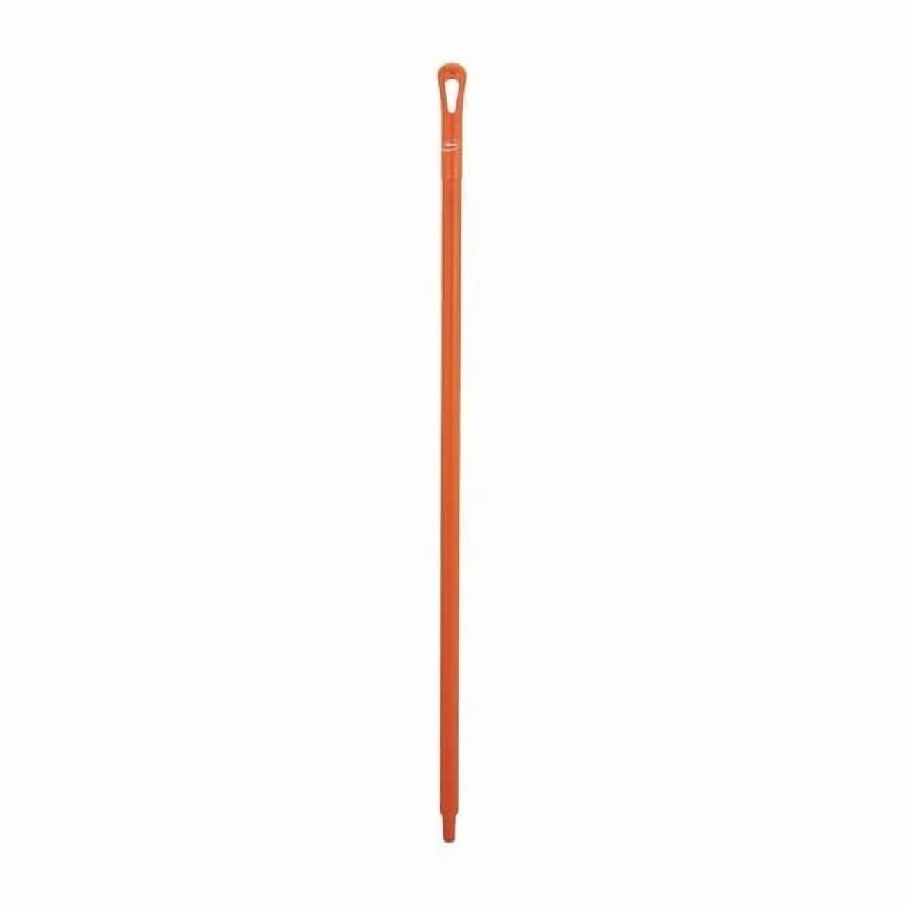 Vikan 51" Color Coded Handle, 1 1/4 in Dia, Orange, Polypropylene 29607 ...