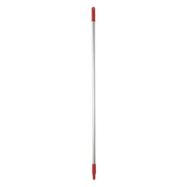 Vikan 1460mm Color Coded Handle, 1 in Dia, Red, Aluminum 29594 ...