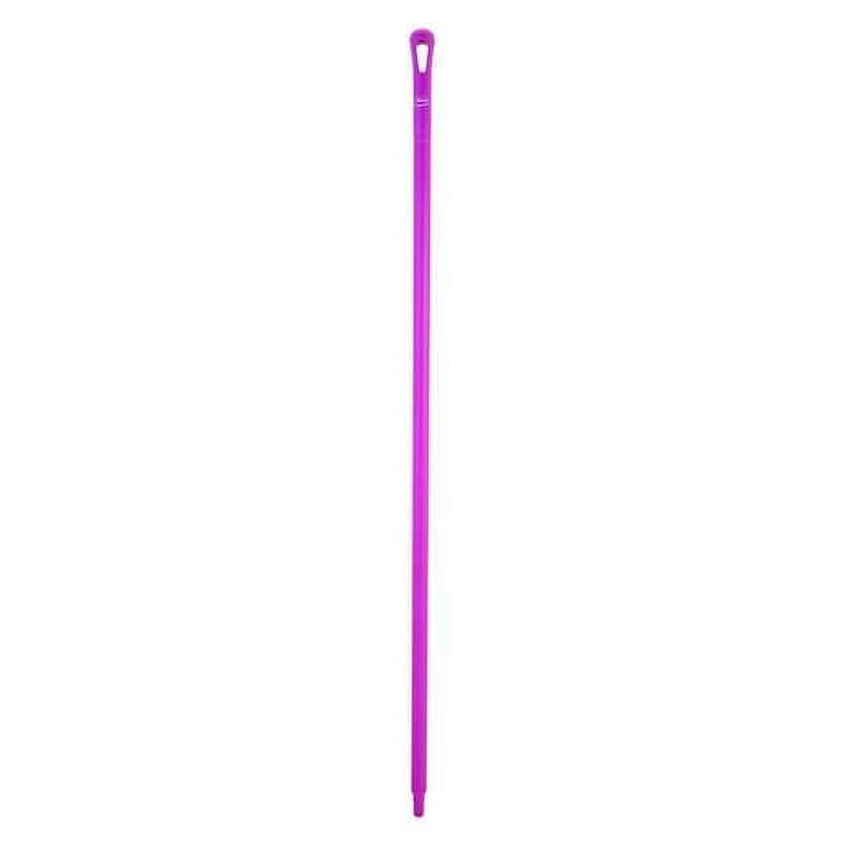 Vikan 59" Color Coded Handle, 1 1/4 in Dia, Pink, Polypropylene 29621 ...