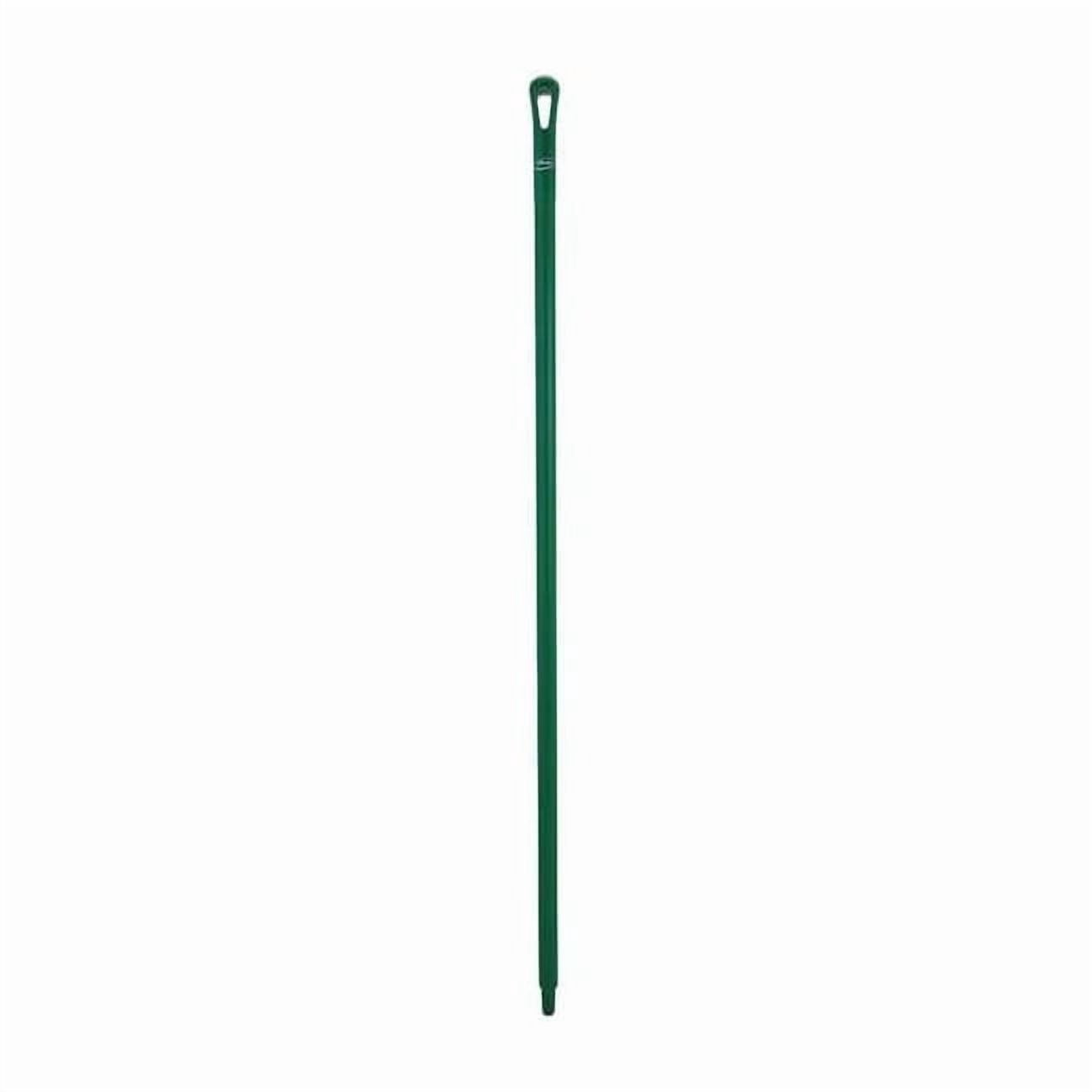 Vikan 1500mm Color Coded Handle, 1 1/4 in Dia, Green, Polypropylene ...