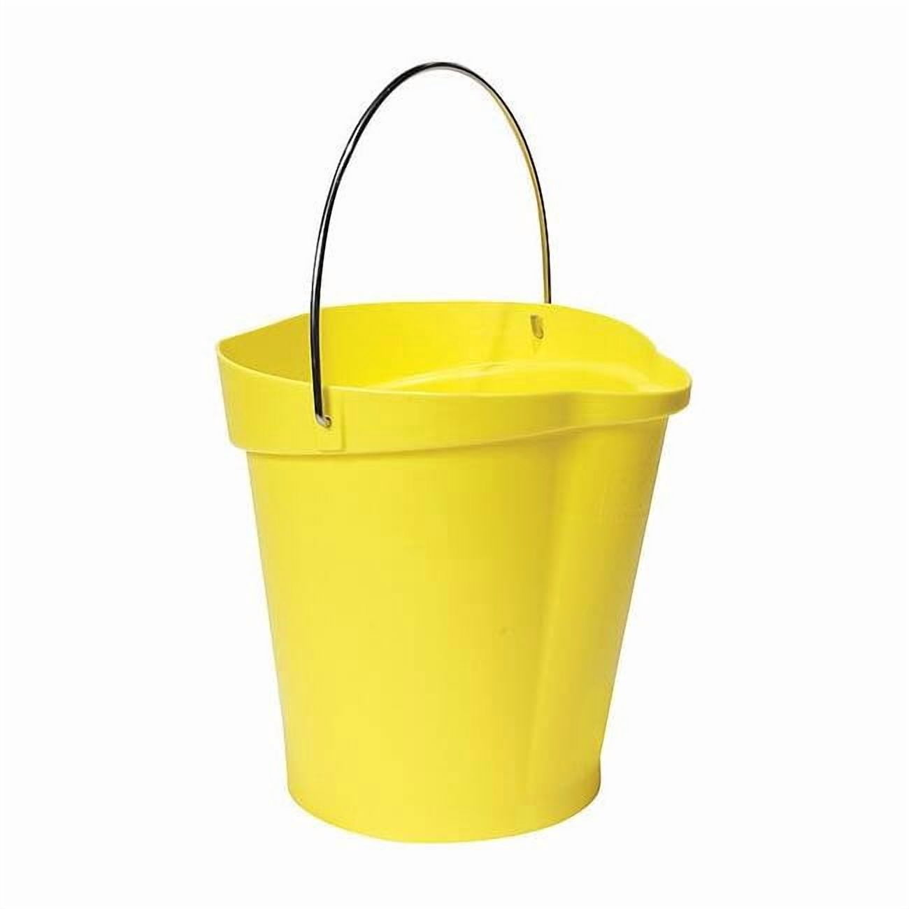 Vikan Hygienic Bucket,3 1/4 gal,Yellow 56866 - Walmart.com