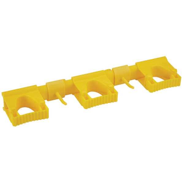 Vikan Tool Wall Bracket,16 1/2 in L,Yellow 10116 - Walmart.com