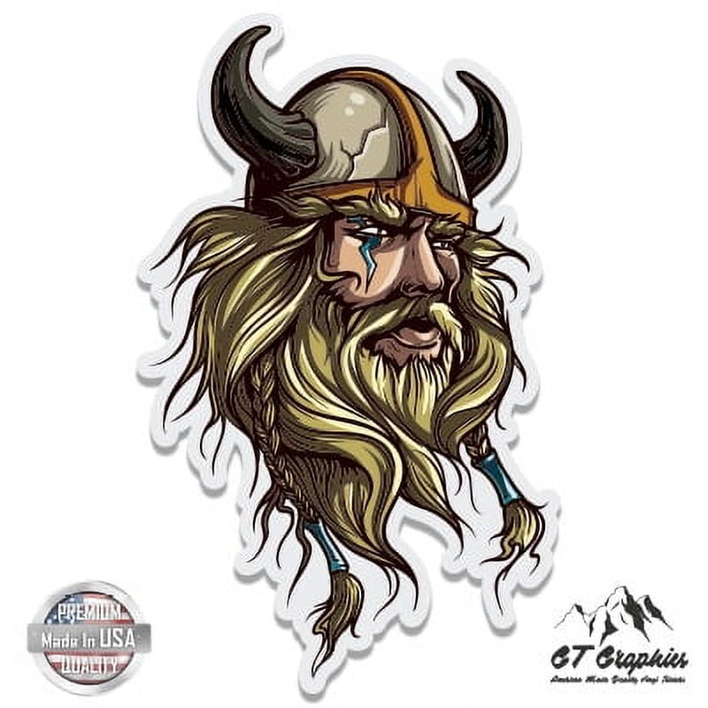Viking - 12" Vinyl Sticker Waterproof Decal - Walmart.com