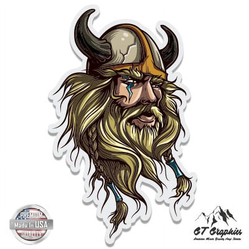 Viking - 12" Vinyl Sticker Waterproof Decal - Walmart.com