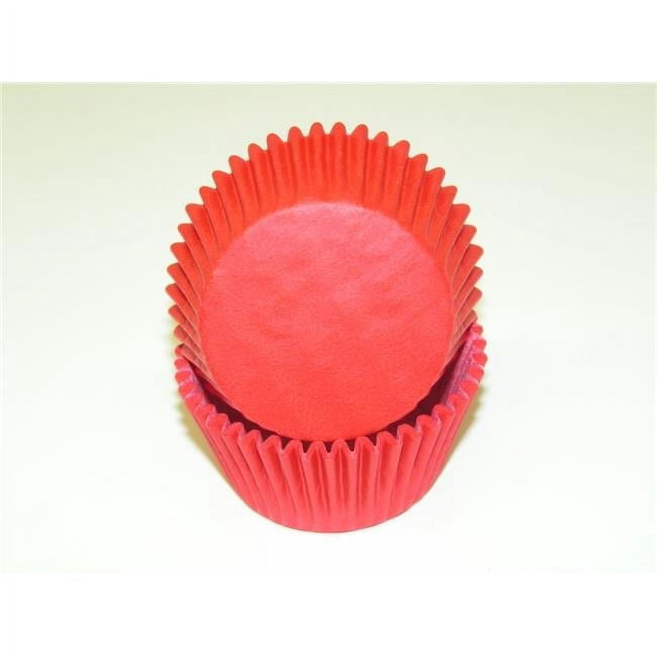 Viking -450C GP RED 1.25 x 2 in. Greaseproof Baking Cup - Red - 1000 ...