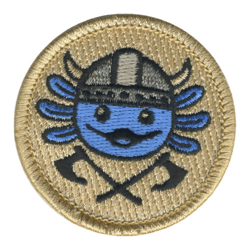 Viking Axolotl Patrol Patch (Sew-on) - ClassB - Walmart.com
