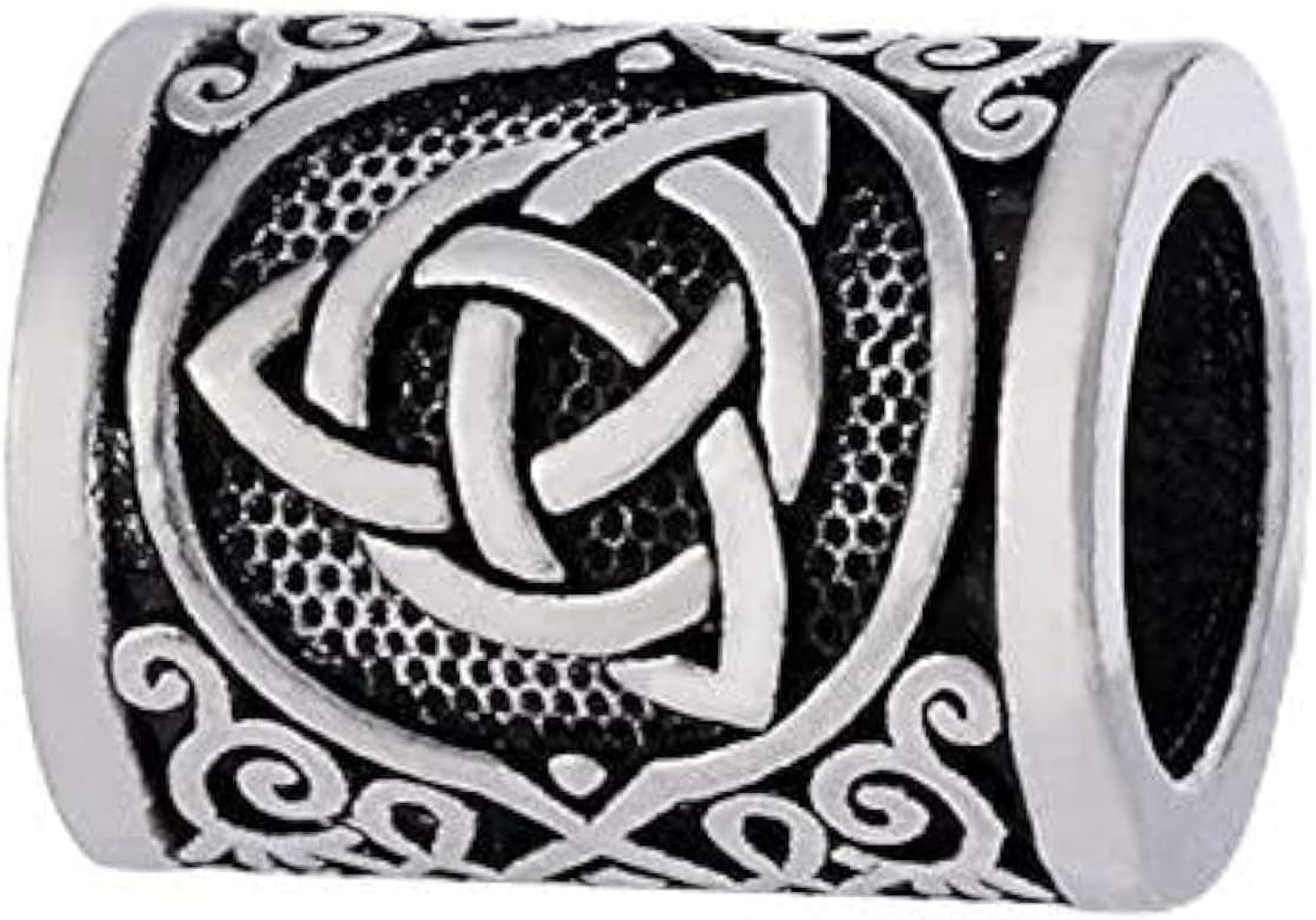 Viking Beard Beads Hair Beads-Viking Hair Beads for Men DIY Beads ...