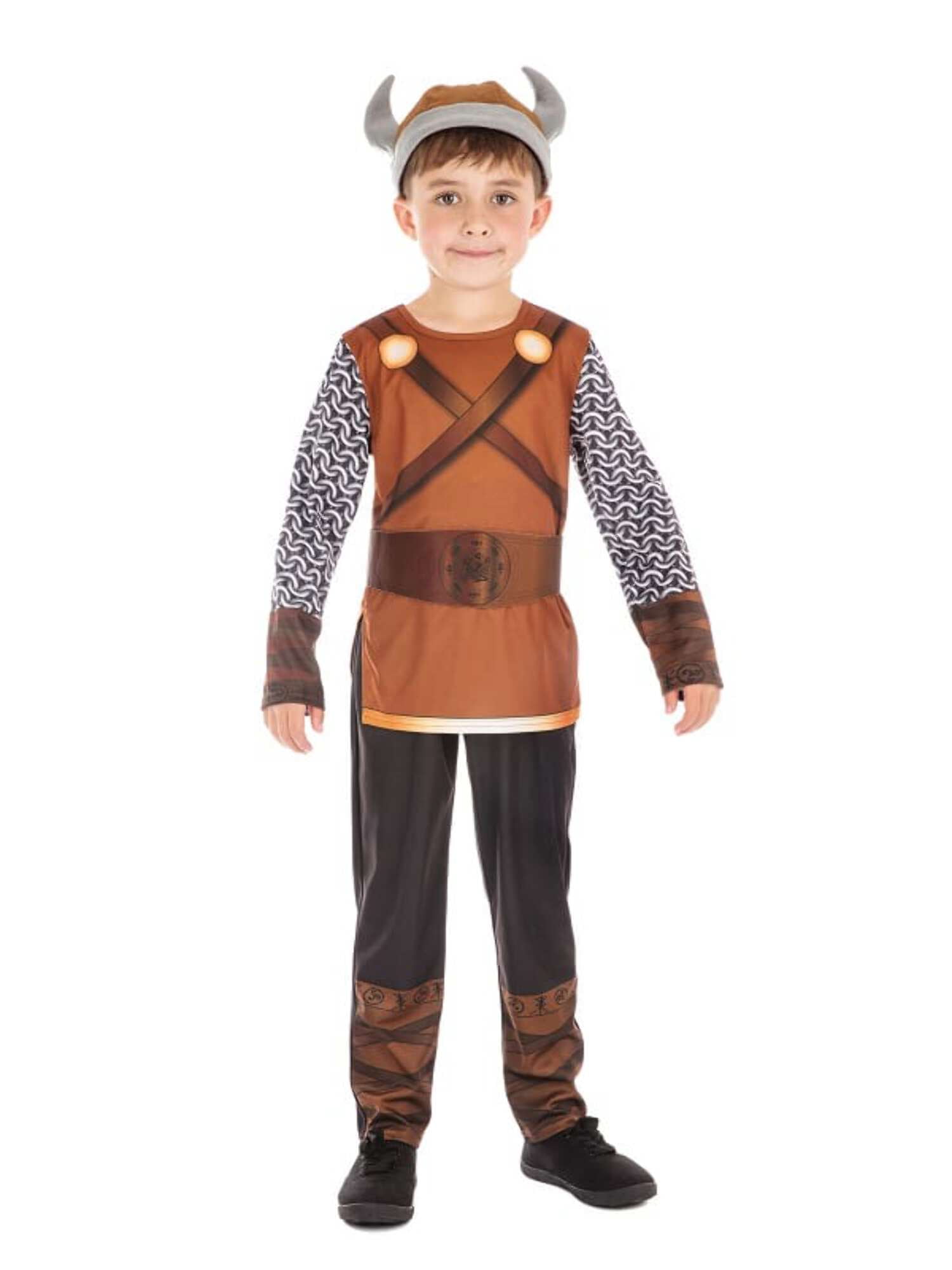 Viking Boy Costume Childrens Scandinavian Warrior - Walmart.com