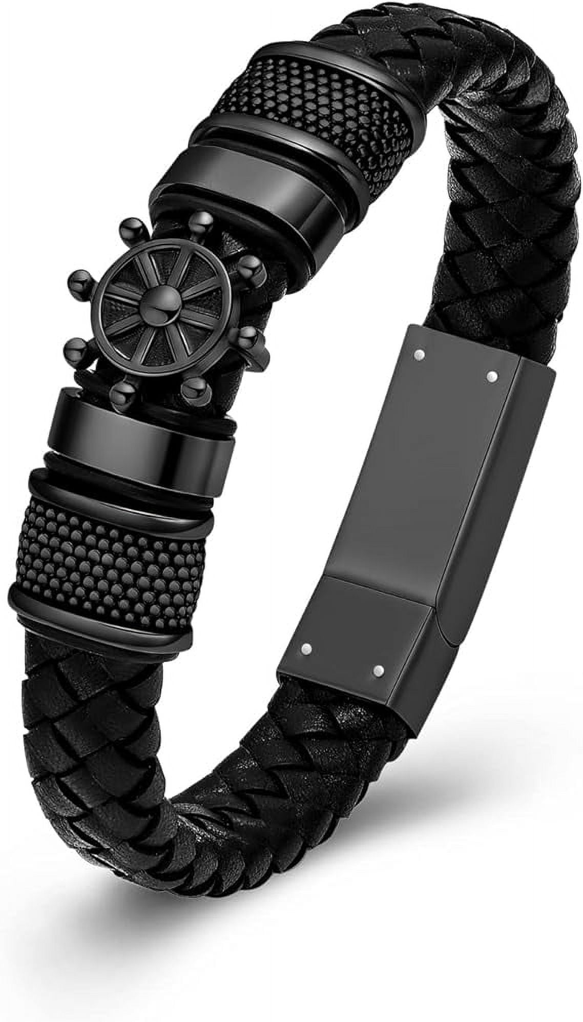 Viking Compass Urn Bracelet for Ashes Cremation Bracelet for Men ...