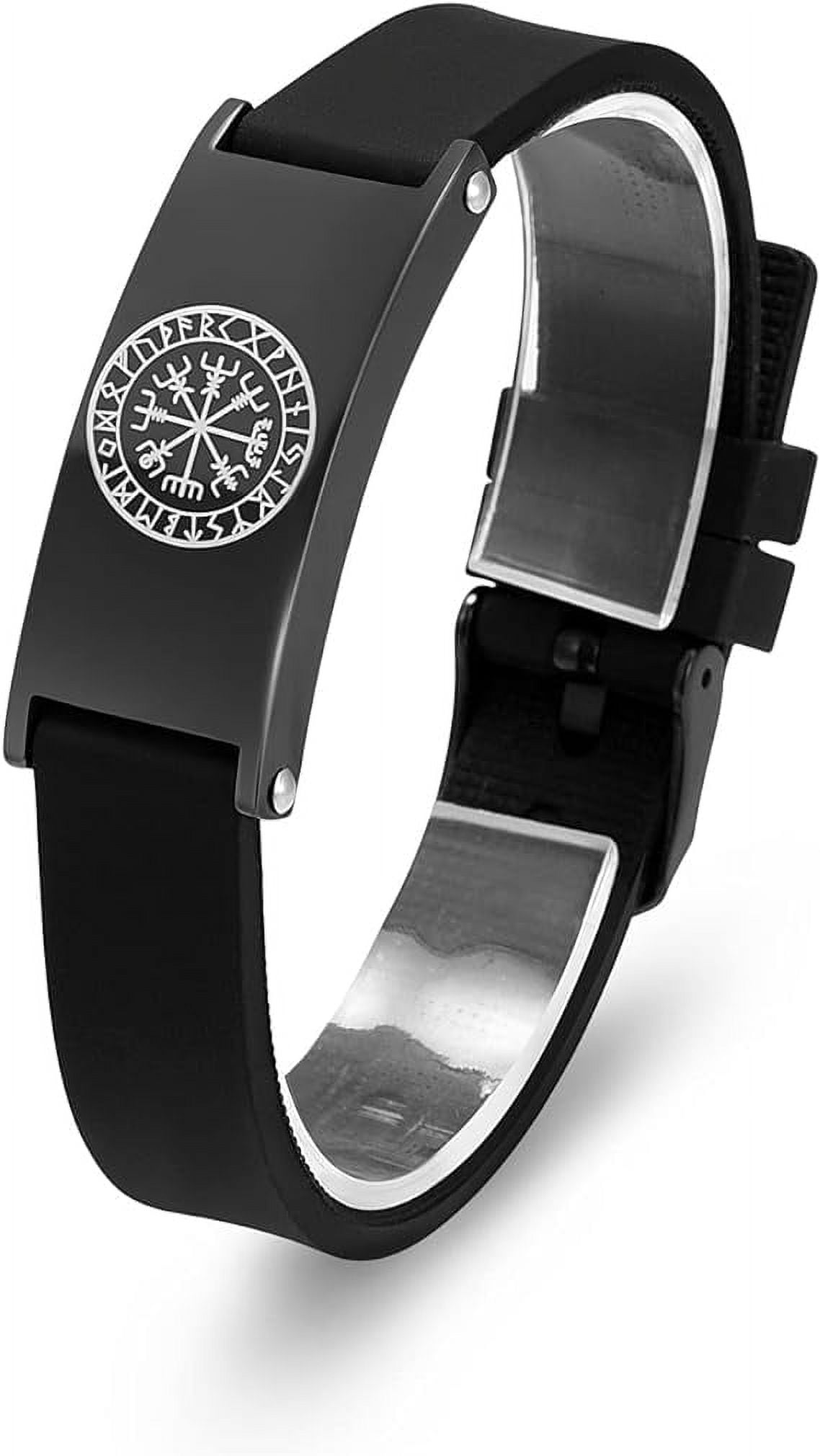 Viking Compass Urn Bracelet for Ashes Cremation Bracelet for Men ...