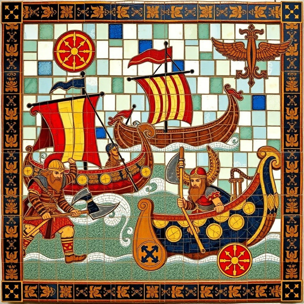 Viking Culture 300 Piece jigsaw Puzzle - Children's puzzle game toys ...