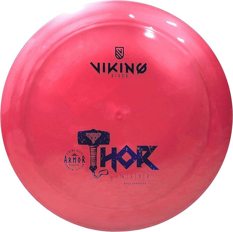 Viking Discs Thor Disc Golf Driver - Overstable Distance Driver Disc ...