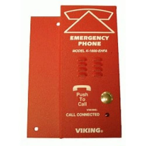 Viking Electronics ADA Compliant Red Elevator Phone with Dialer and ...