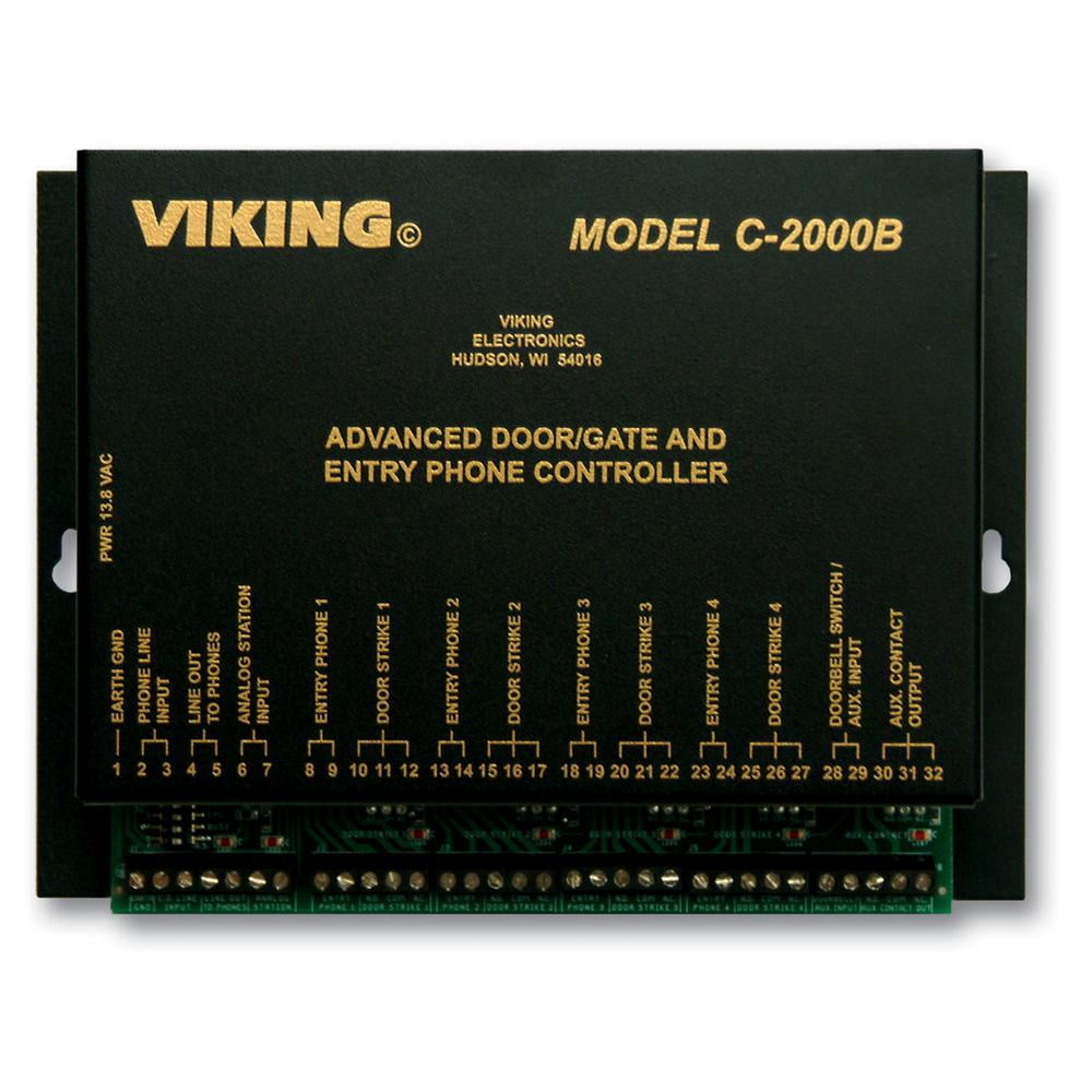 Viking Electronics Viking C-2000B Door Entry Controller - Walmart ...
