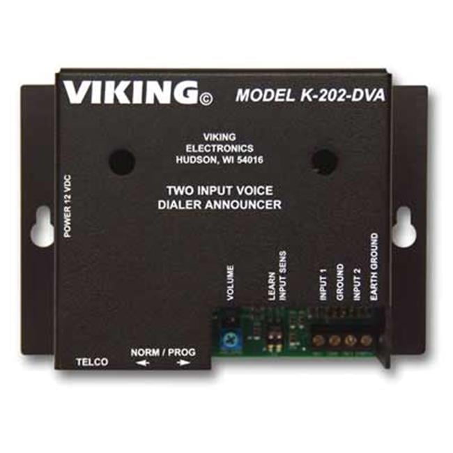 Viking Electronics K-202-DVA Two-input Multi-number Auto Dialer ...