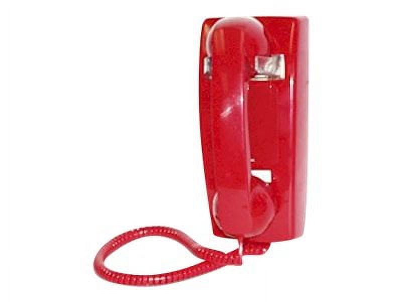 Viking Electronics Red No Dial Wall Phone with Ringer - Walmart.com