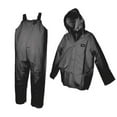 Viking Rain Suit w/Jacket/Bib,Unrated,Black,L 2110BK-L - Walmart.com