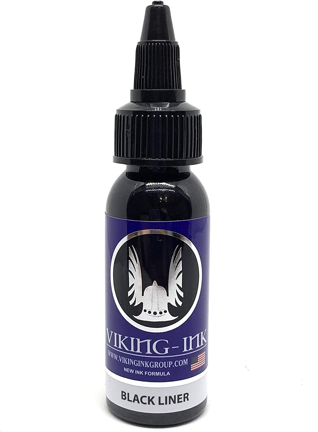 Viking Ink Professional Tattoo Inks Color Black Liner 1oz (30ml ...
