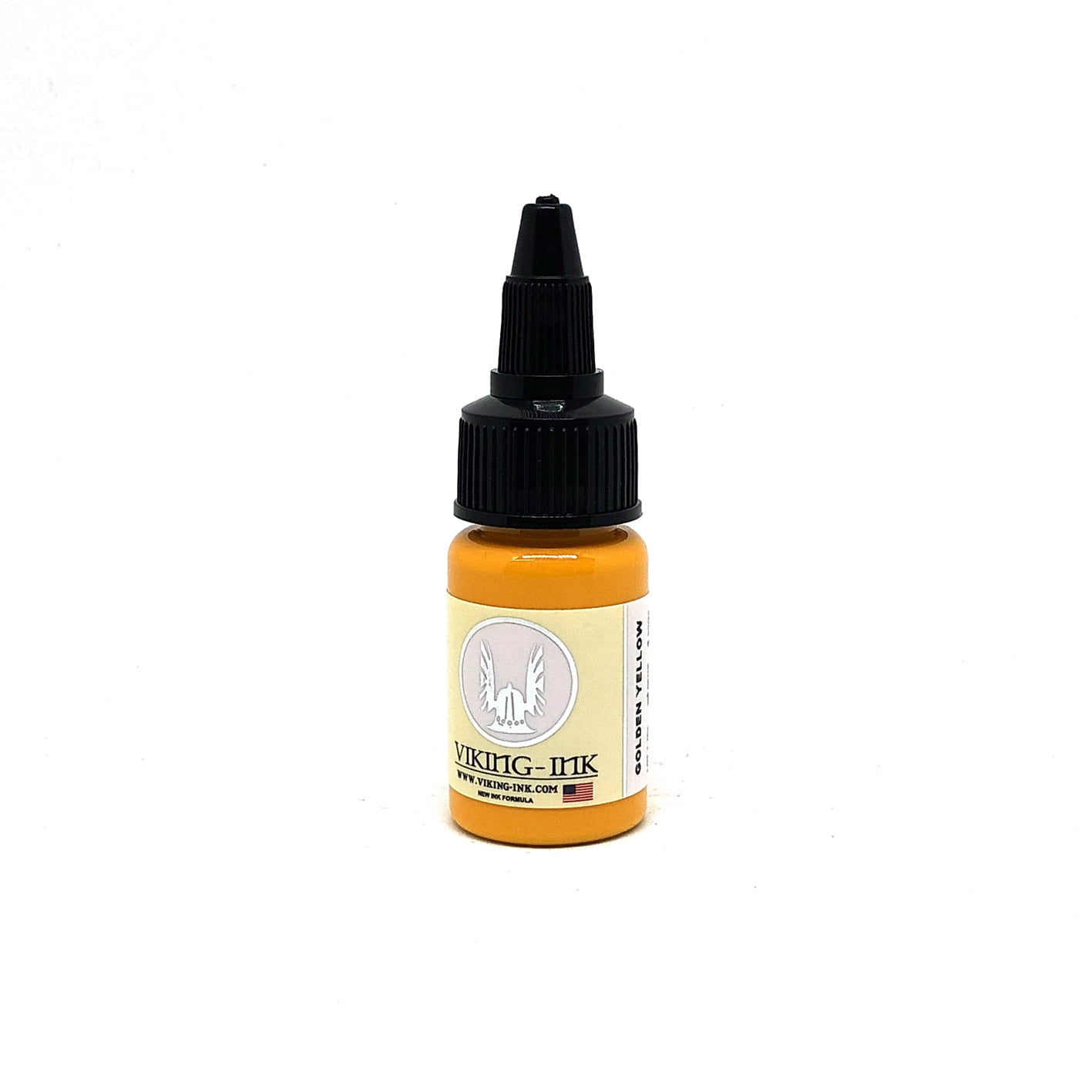 Viking Ink Professional Tattoo Inks Color Golden Yellow 0.5oz (15ml ...