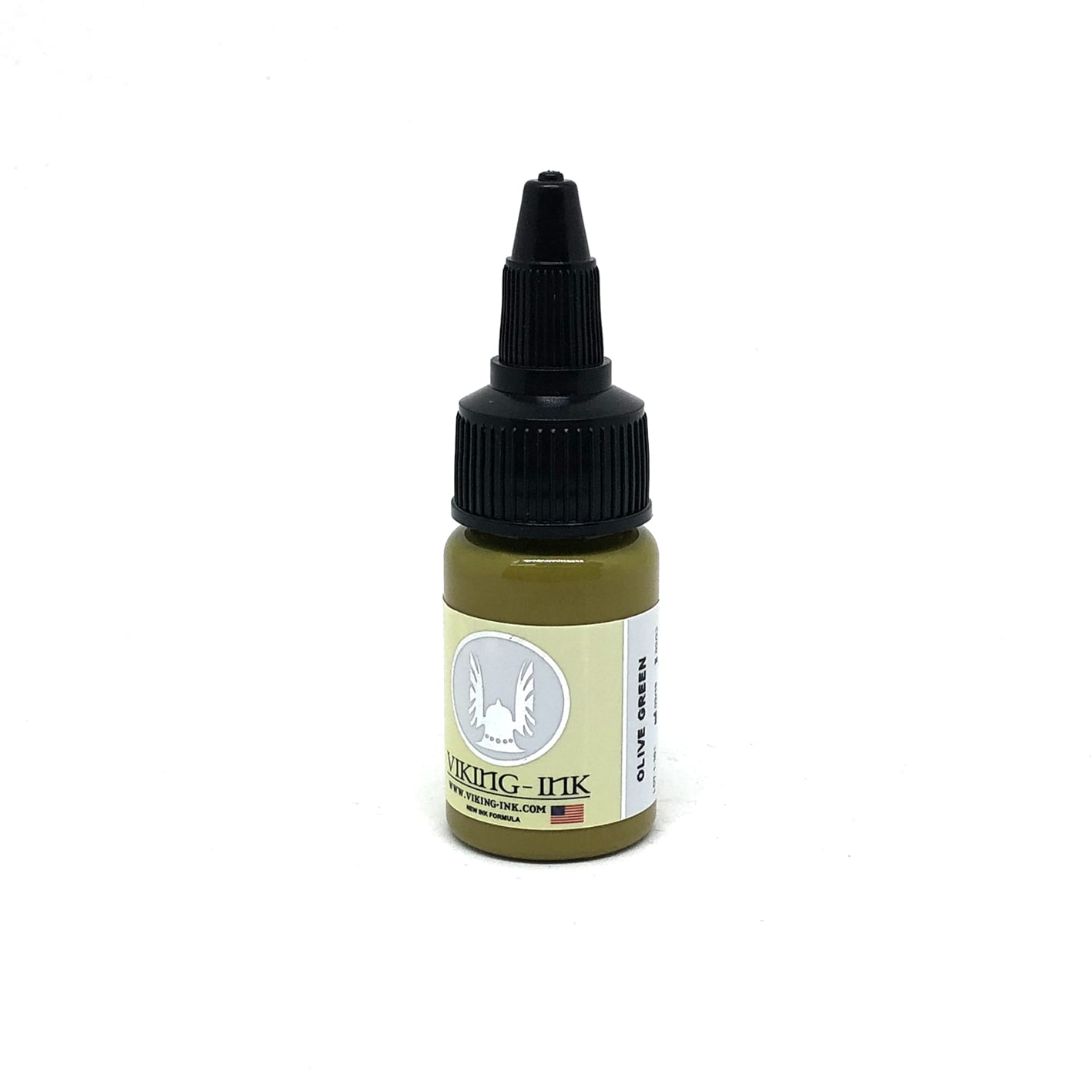 Viking Ink Professional Tattoo Inks Color Olive Green 0.5oz (15ml ...