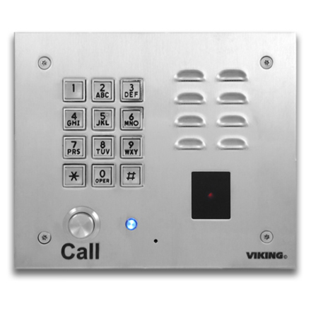 Viking K-1770-IP-EWP Voip Stainless Steel Vandal Resistant Entry Phone ...