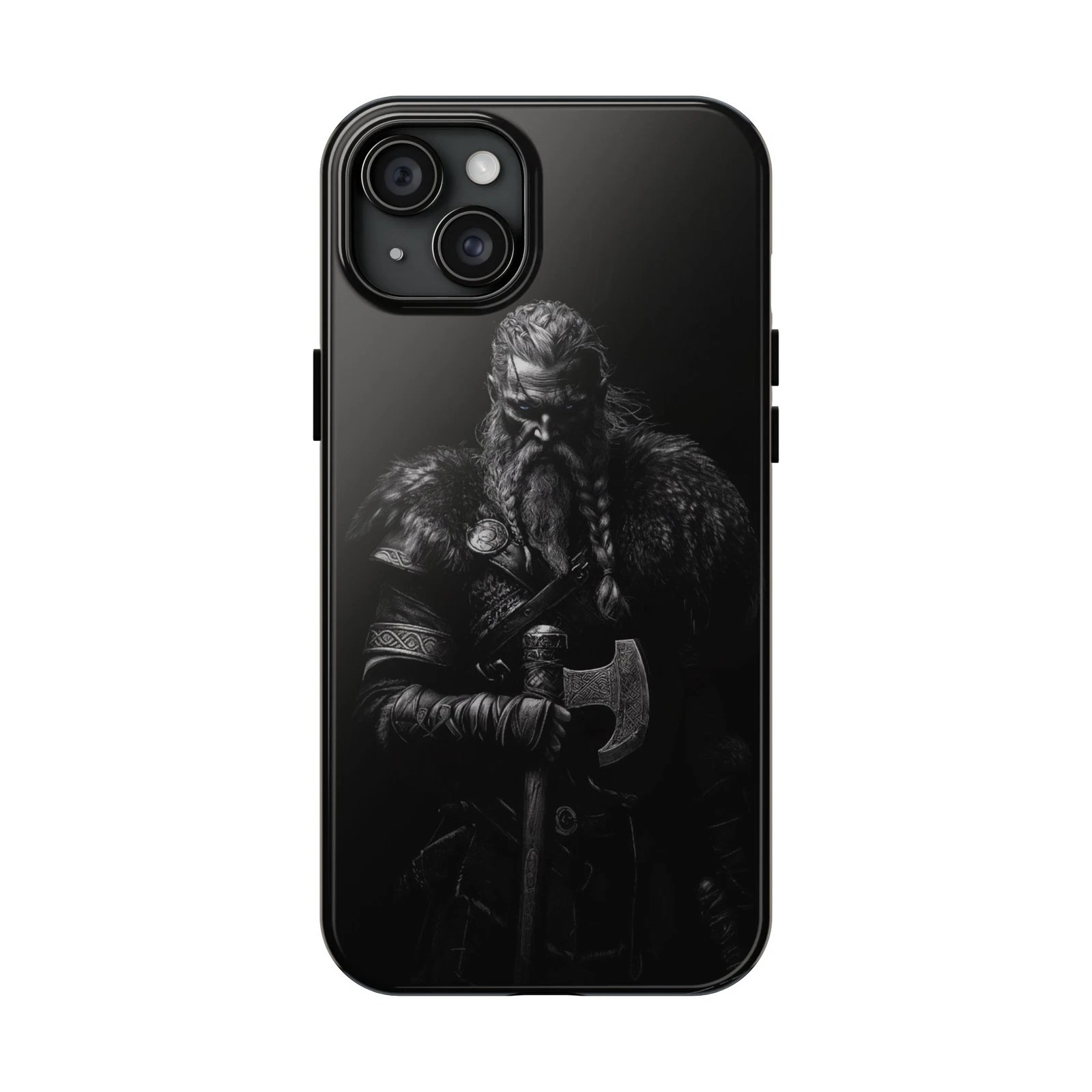 Viking King Norse Warrior Portrait Artwork Phone Case for iPhone 11 to ...