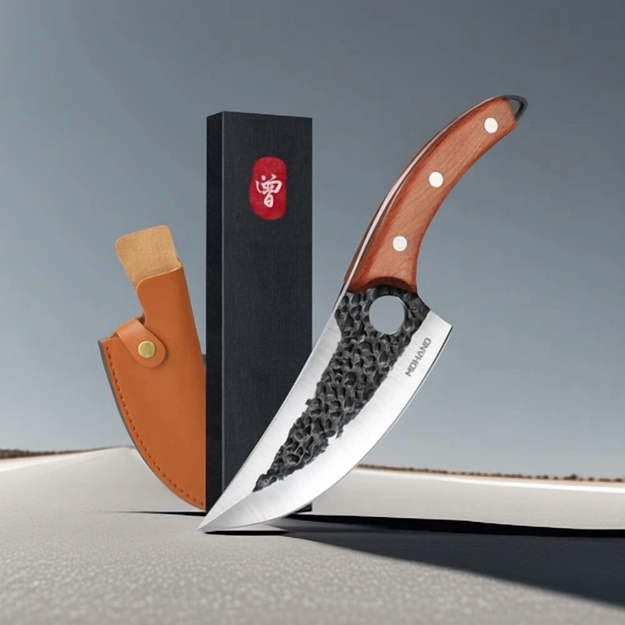 Viking Knife Men Kitchen Knife Hand Forged Butcher Cleaver Knives With ...