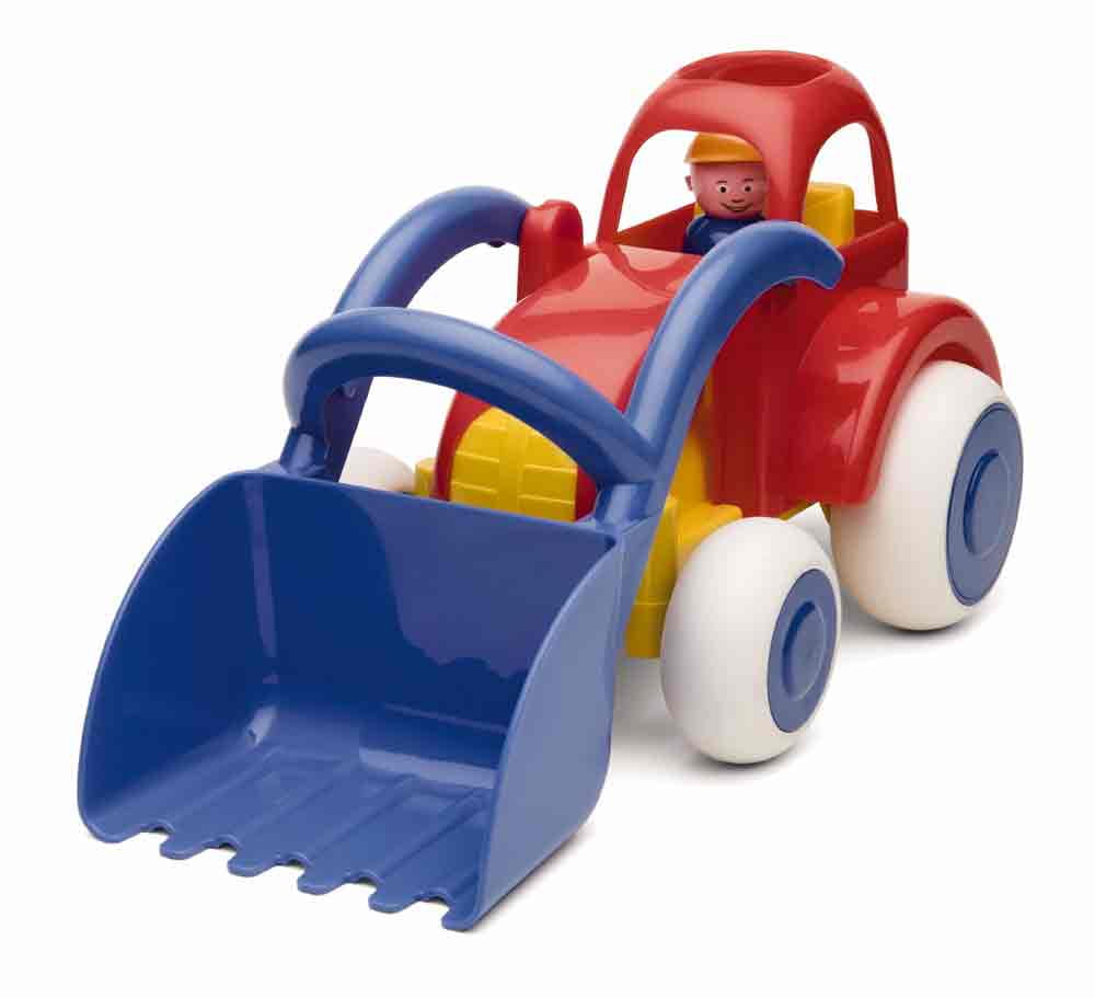 Viking Large Primary Color Tractor - 10" Vehicle with Removable Figure ...
