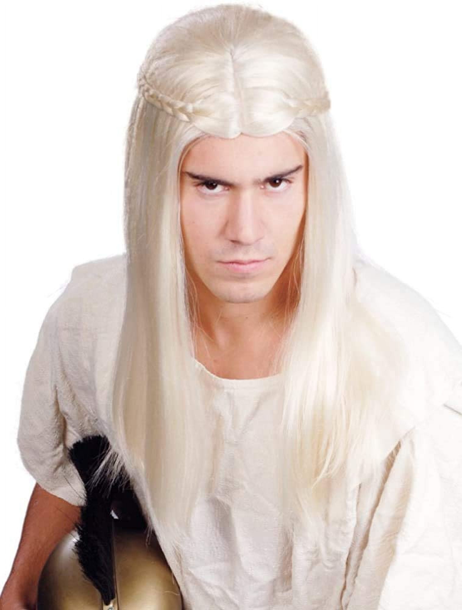 Viking Legolas Elf Color Blonde - Enigma Wigs Men's Warrior Lord Rings ...