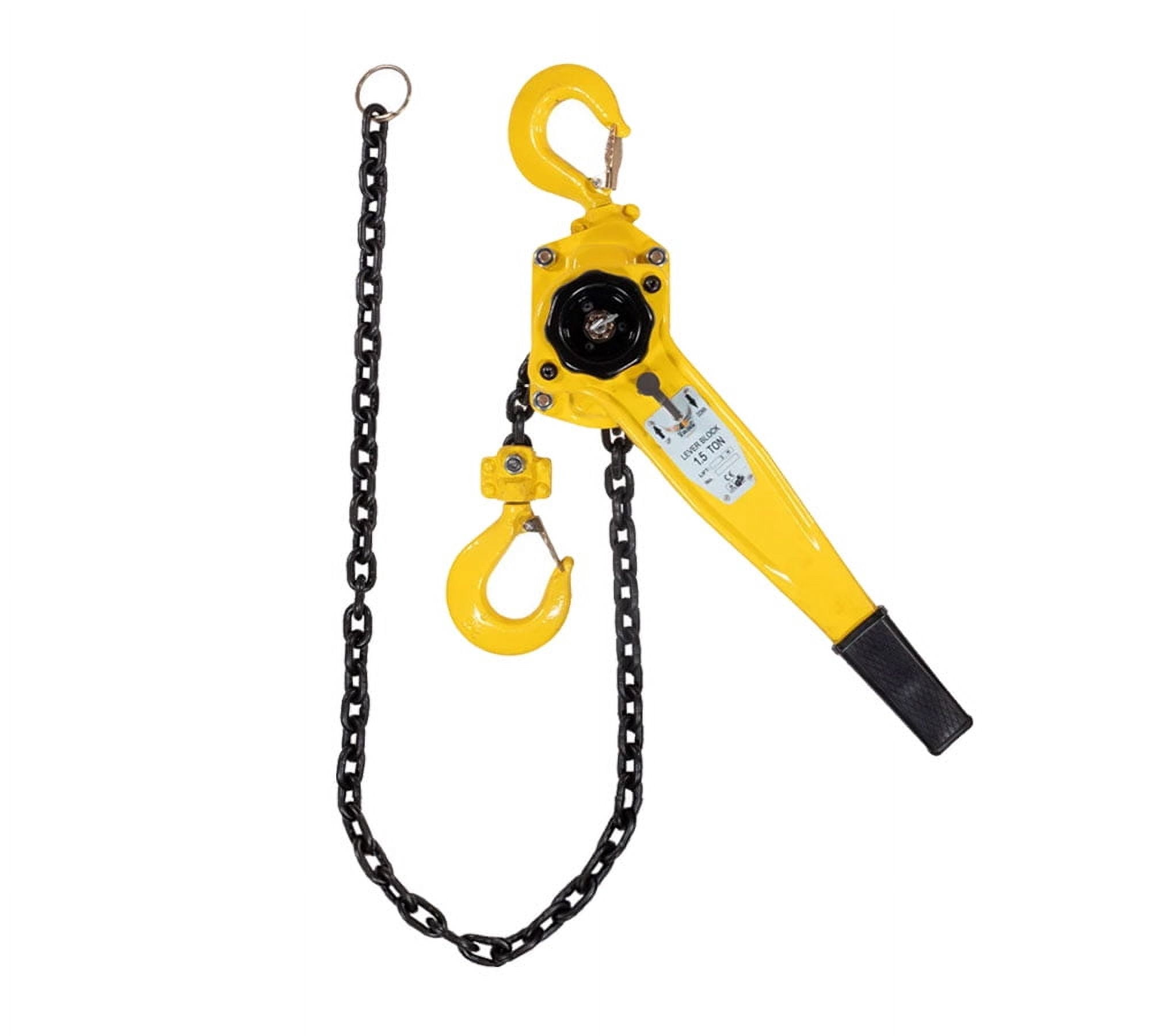 Viking Manual Lever Chain Hoist 1-1/2 Ton 3300 lbs 20' Lift 2 Heavy ...
