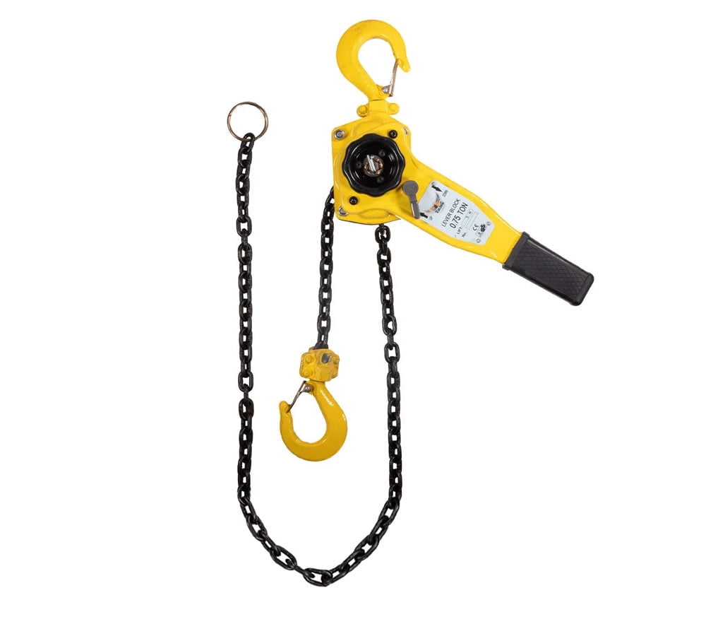 Viking Manual Lever Chain Hoist 3/4 Ton 1650 lbs 20' Lift 2 Heavy Duty ...