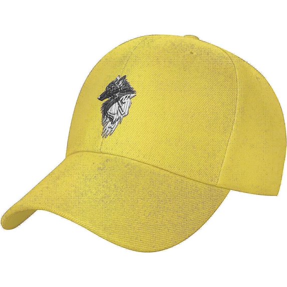 Viking Norse Wolf Raven Baseball Cap Men Women - Dad Hat Adjustable ...
