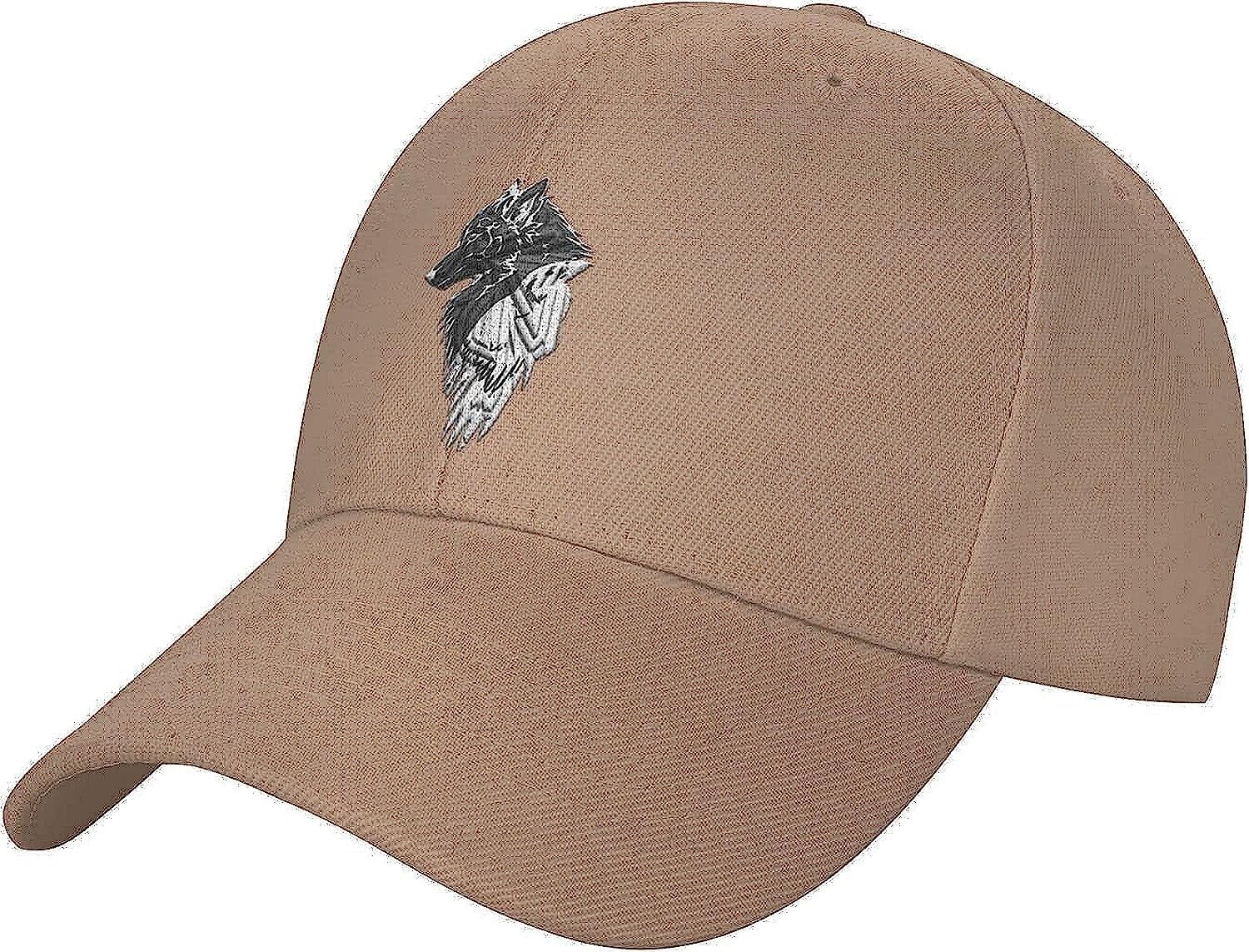 Viking Norse Wolf Raven Baseball Cap Men Women - Dad Hat Adjustable ...