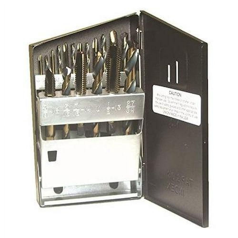 Viking Norseman Drill Tungsten Spiral Pt Plug Style Drill/Tap Set w ...