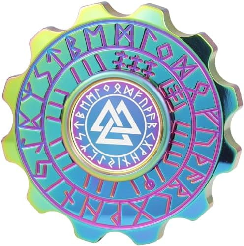 Viking Pirate Fidget Spinners for Adults, Heavy Metal Figette Spin ...