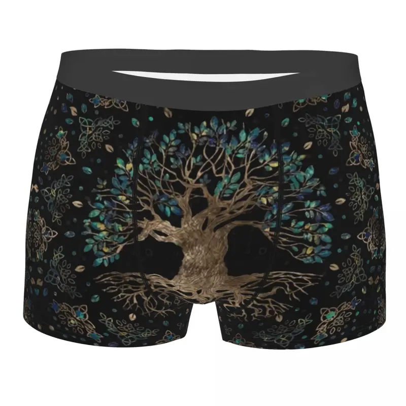 Viking Raven And Wolf Underwear Male Printed Vikings and Tree of Life ...