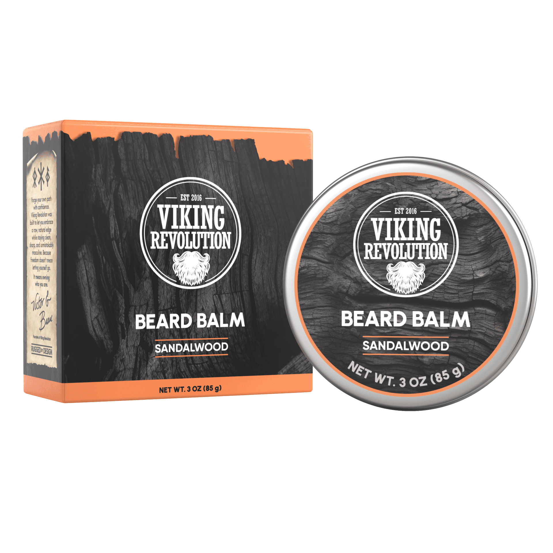Viking Revolution 3 oz Beard Balm Sandalwood - Walmart.com