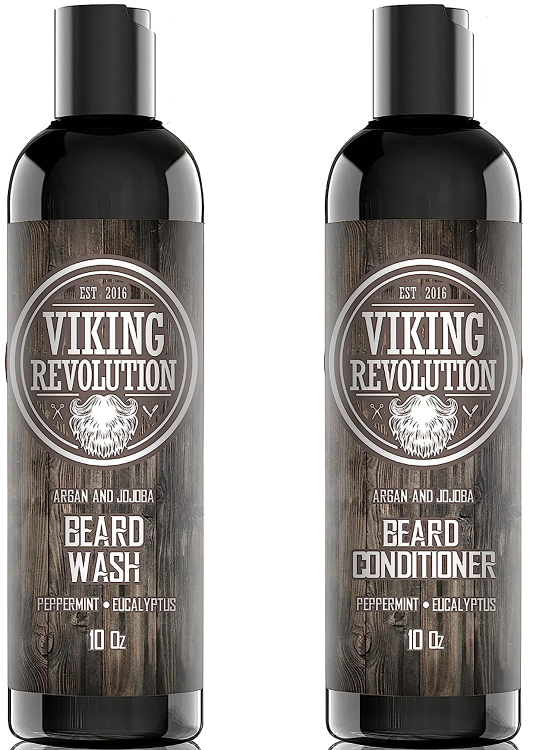 Viking Revolution - Hydrating Beard Wash & Growth Conditioner - Natural ...