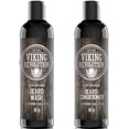 Viking Revolution - Hydrating Beard Wash & Growth Conditioner - Natural ...